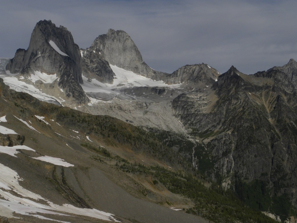 CMH Bugaboos: Making our way up …The Bugaboos are a hiker’s nirvana ...